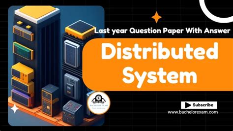 Distributed System Bachelor Exam