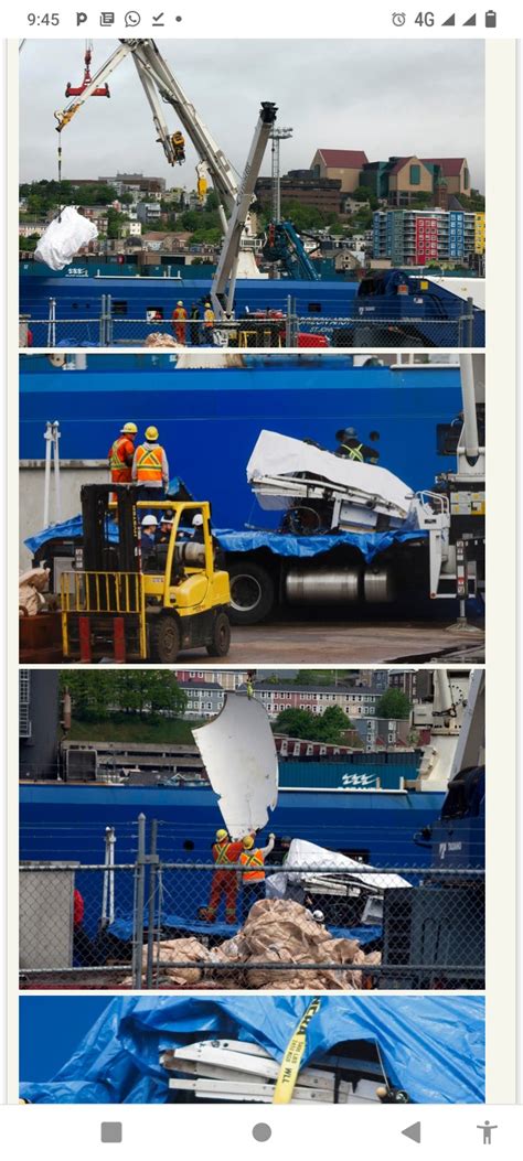 Imploded Titanic Submarine Seen For First Time As Pieces Are Recovered