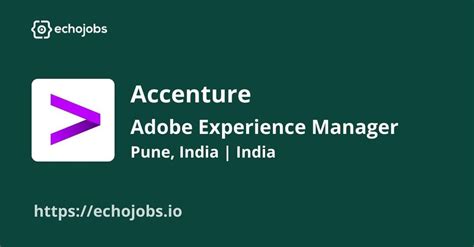 Accenture Is Hiring Adobe Experience Manager Aem Sites Application Developer Pune India