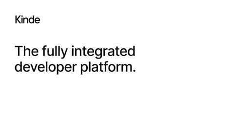kinde auth for modern applications