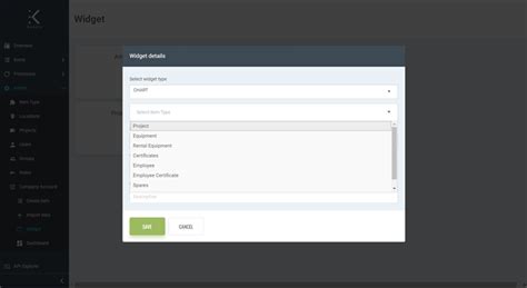 Create Widgets