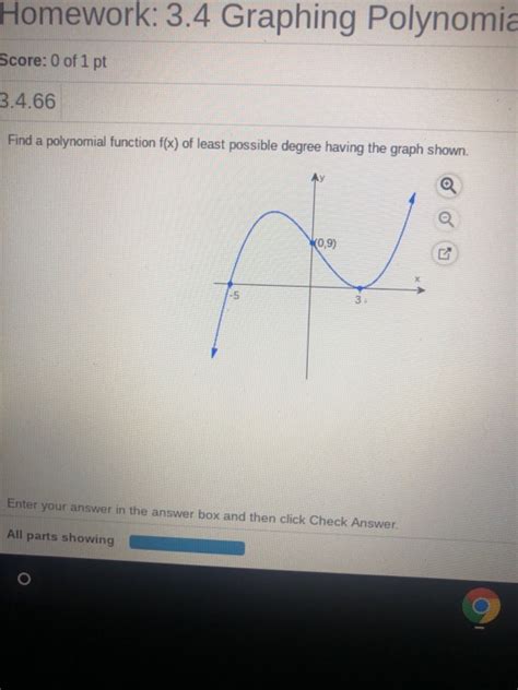 solved homework 3 4 graphing polynomia score 0 of 1 pt