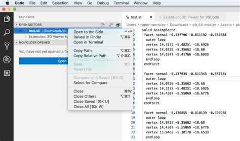 How To Open Disk File · Issue 4 · Stef Levesquevscode 3dviewer · Github