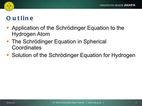 Fisika Modern 08 Schrodinger Eqinhydrogenatom Ppt