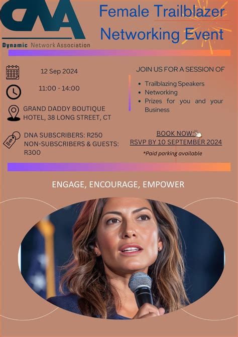 Femaletrailblazers Networkingsuccess Dynamic Network Association