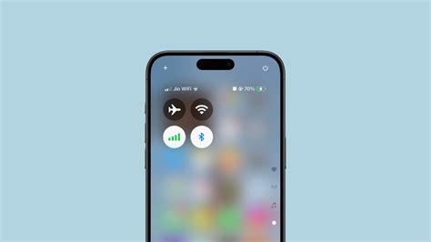 How To Get Wi Fi Cellular And Bluetooth Icons In IOS Control Center