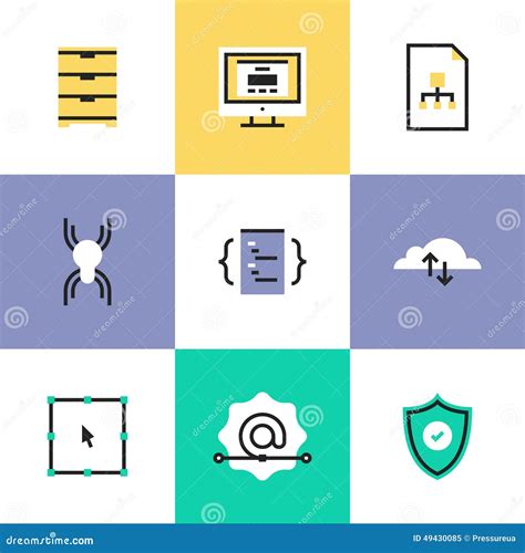 Programming Pictogram Stock Illustrations 5353 Programming Pictogram Stock Illustrations