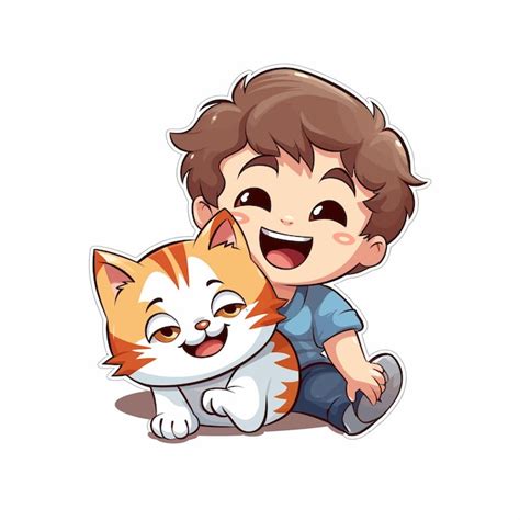 Premium Vector Cute Cat With Babay Vector