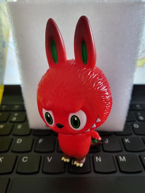 Red Labubu Hobbies And Toys Toys And Games On Carousell