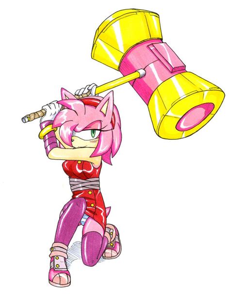Amy Rose Sonic Boom Outfit By Amortem Kun Amy Rose Autumn Rose Rose Petals