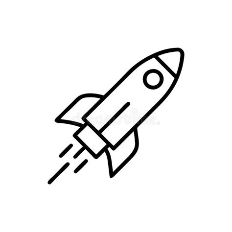 Dynamic Rocket For Space Exploration Stock Vector Illustration Of Fantasyworld Creativity