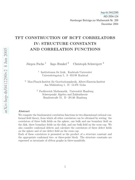 jurgen fuchs ingo runkel and christoph schweigert tft construction