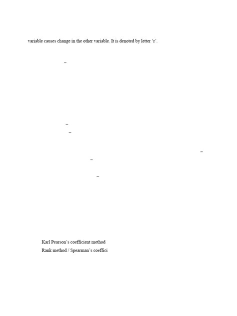 Correlation Pdf Variable Mathematics Statistical Analysis
