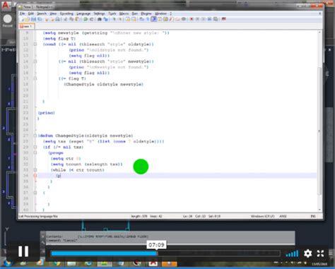 Advanced Autolisp Programming Course Cloud
