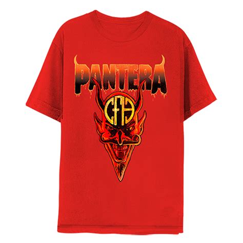 I Got My Ass Branded Red T Shirt Pantera Official Store