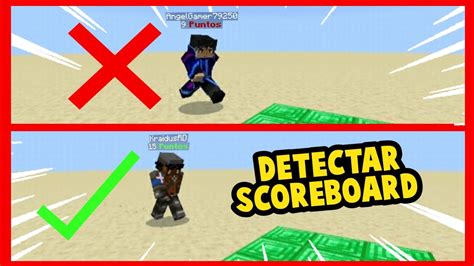 ¡como Detectar El Scoreboard En Minecraft Pe Tutorial De Comandos