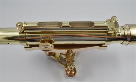 English Brass Dumpy Level By Stanley And Co London Circa 1910 The