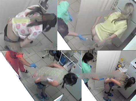 Spy Camera 破解摄像头猥琐光头整形医生 帮小姐姐胸部检查 Spy Toilet girls videos and voyeur nude amateurs