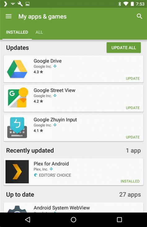 How To Update All Apps In Android