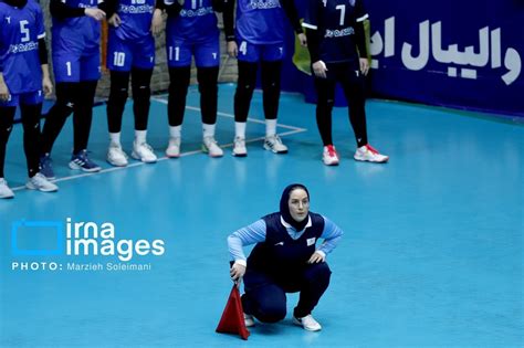 تصاویری از بازی پرهیجان لیگ برتر والیبال زنان