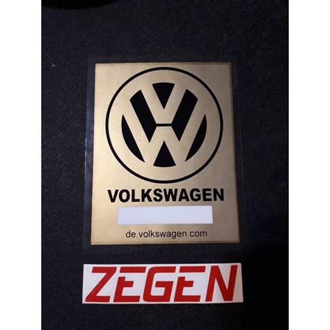 Jual Stiker Sticker Volkswagen Tempel Dalam Stick On Shopee Indonesia