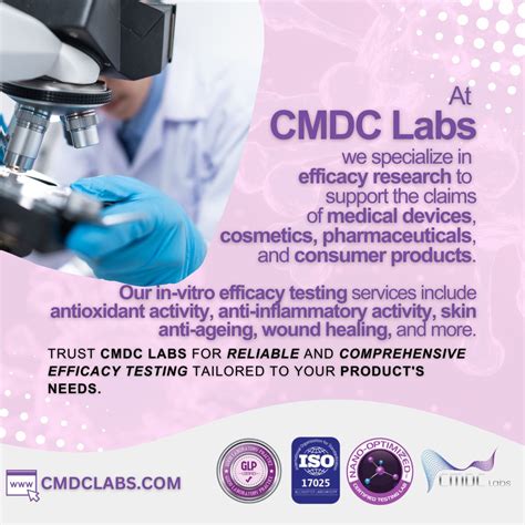 Cmdc Labs On Linkedin Efficacyresearch Invitrotesting Cmdc