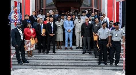 Cop Gary Griffith Speaks At Promotion Ceremony Commissioner Of Police