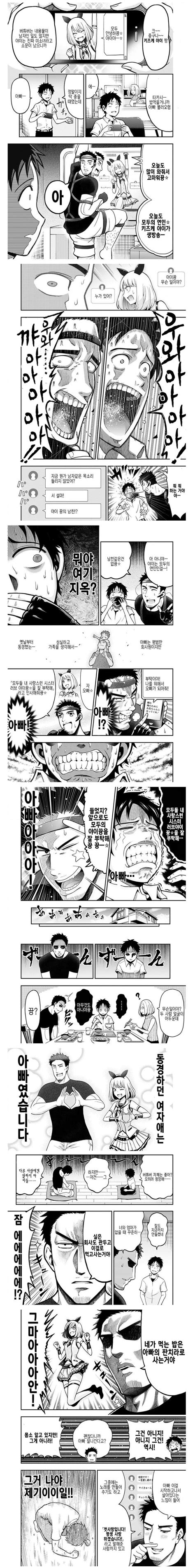 아빠가 미소녀 인 만화