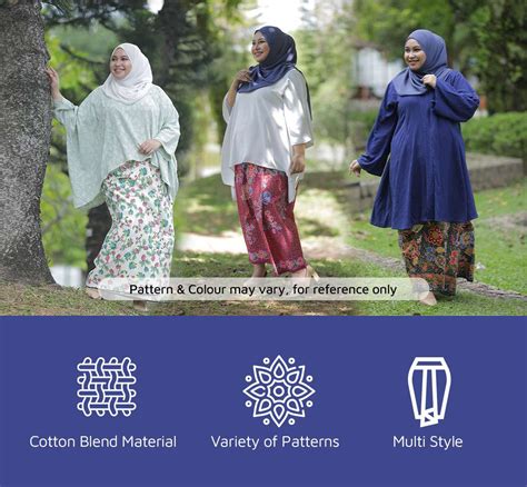 Km Multi Function Kain Batik 10 In 1 Set