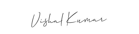 89 Vishal Kumar Name Signature Style Ideas New Autograph