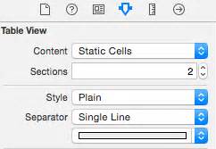 Ios How To Add Uitableview Section Using Interface Builder Stack Overflow
