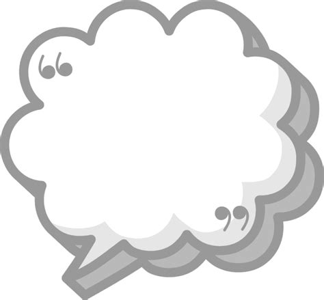 Word Bubble Pngs For Free Download