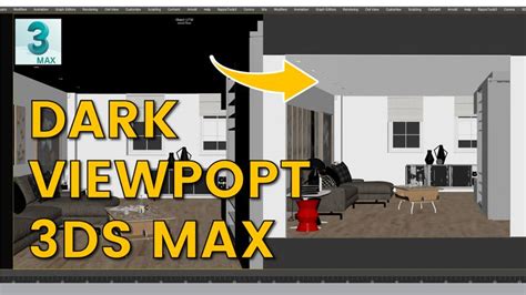fix dark viewport in 3dsmax