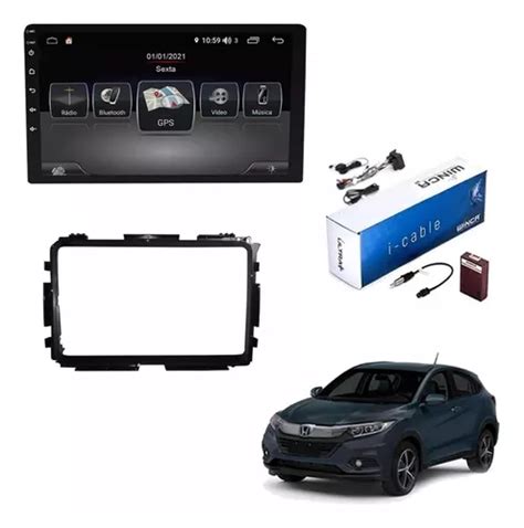 Kit Central Multimidia Honda Hrv 2015 A 2021 464gb Winca