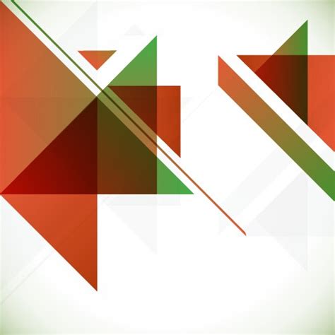Red Geometric Background With Layers Royalty Free Vector