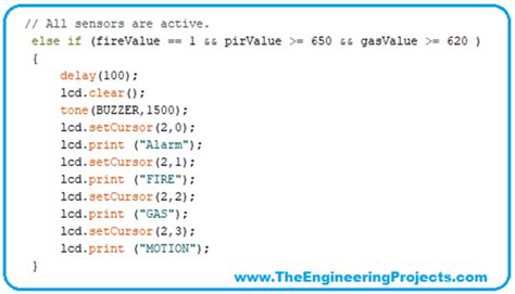 Smart Home Security System Using Arduino The Engineering Projects