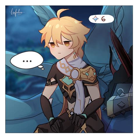 Aether Genshin Impact Drawn By Hafuku Danbooru