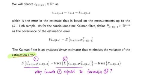 Solved 11 2 Discrete Kalman Filter As With The