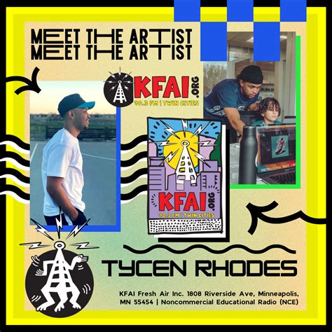 Meet The Fall Membership Drive Featured Artist Tycen Rhodes News