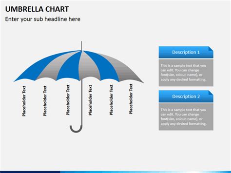 Umbrella Chart PowerPoint Template SketchBubble