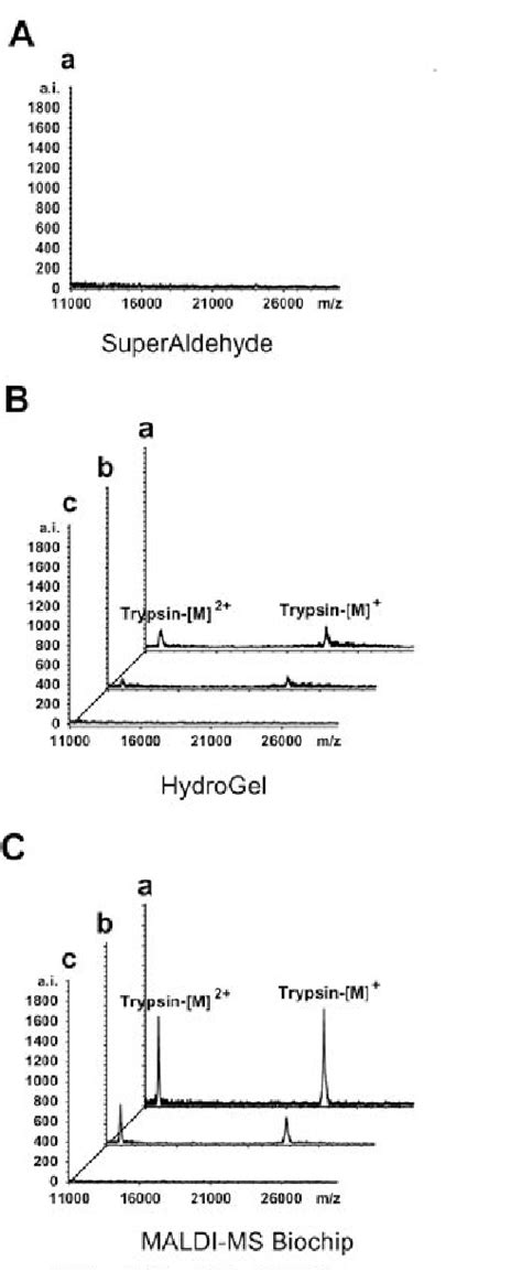 Protein Binding Capacity Of Three Microarray Substrates The Mass