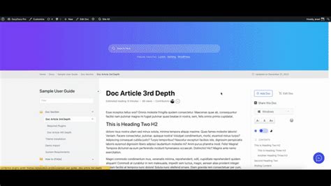 eazydocs easy knowledge base wiki and documentation builder