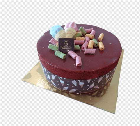 초콜릿 케이크 Sachertorte Ganache 퍼지 초콜릿 케이크 케이크 장식 냉동 디저트 쁘띠 4 Png Pngwing
