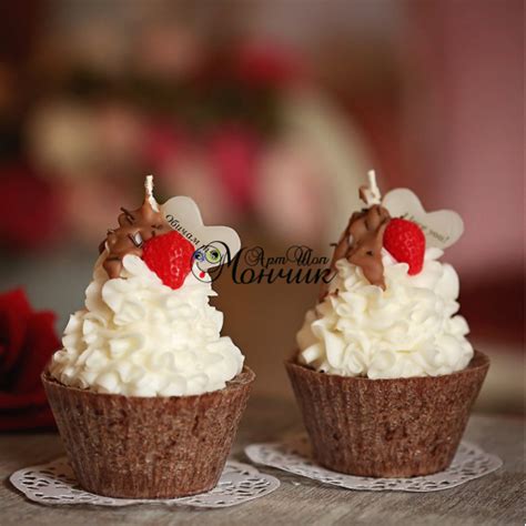 Мъфин с восъчна декорация Арт Шоп Мончик