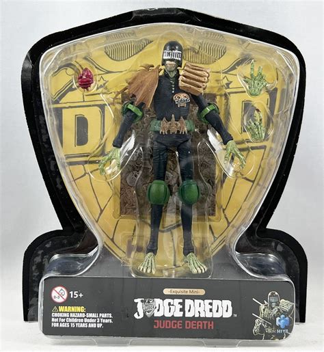 2000 Ad Judge Dredd Hiya Toys Judge Death 118 Scale Figure