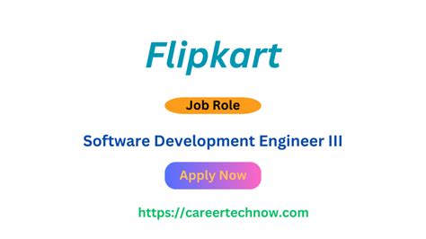 Flipkart Is Hiring Software Development Engineer Iii
