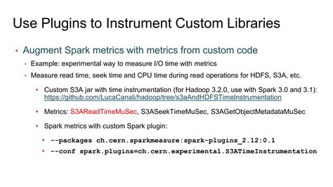 Monitor Apache Spark 3 On Kubernetes Using Metrics And Plugins Ppt