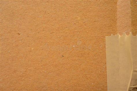 фон текстуры бумаги пустой коричневой картонной коробки Стоковое Изображение изображение