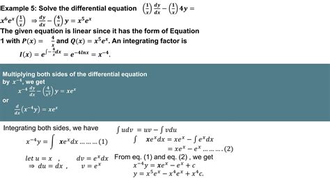 Linear Differential Equationslinear Differential Equations Pptx