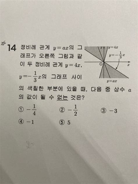 중1 1 수학 6정비례와 반비례 2문제 지식in